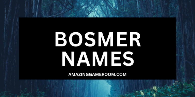 Best 250 Bosmer Names (With Meaning)
