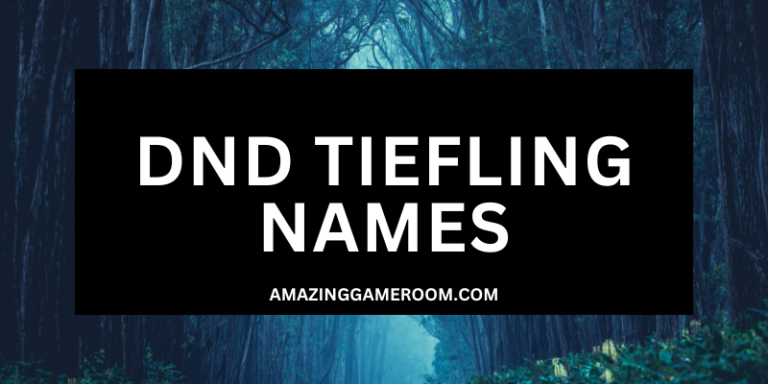 Best 250 Dnd Tiefling Names (With Meanings)