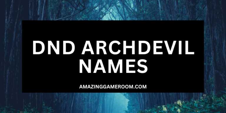 Best 250 DnD Archdevil Names (With Meanings)
