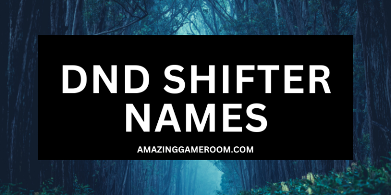 Best 250 DnD Shifter Names (With Meanings)