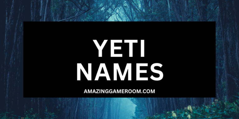 Best 250 Yeti Names (With Meanings)