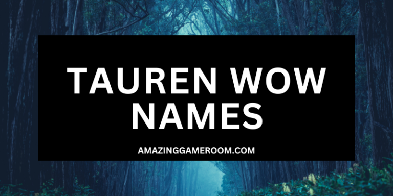 Best 250 Tauren WoW Names (With Meanings)