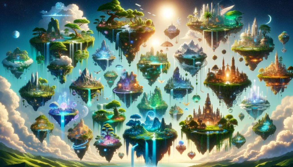 25 Floating Islands Fantasy Art Ideas: Unleash Your Imagination