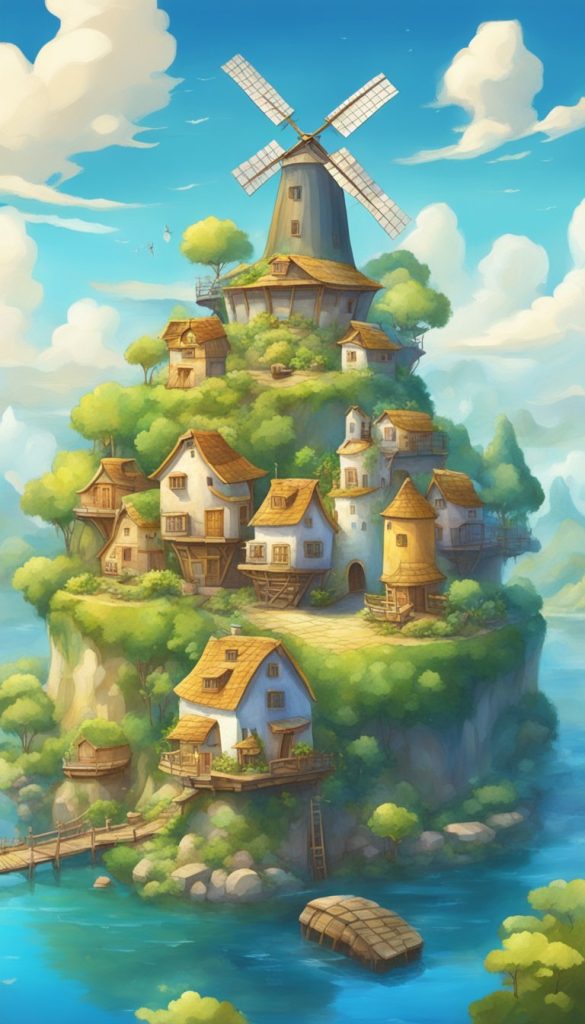 25 Floating Islands Fantasy Art Ideas: Unleash Your Imagination