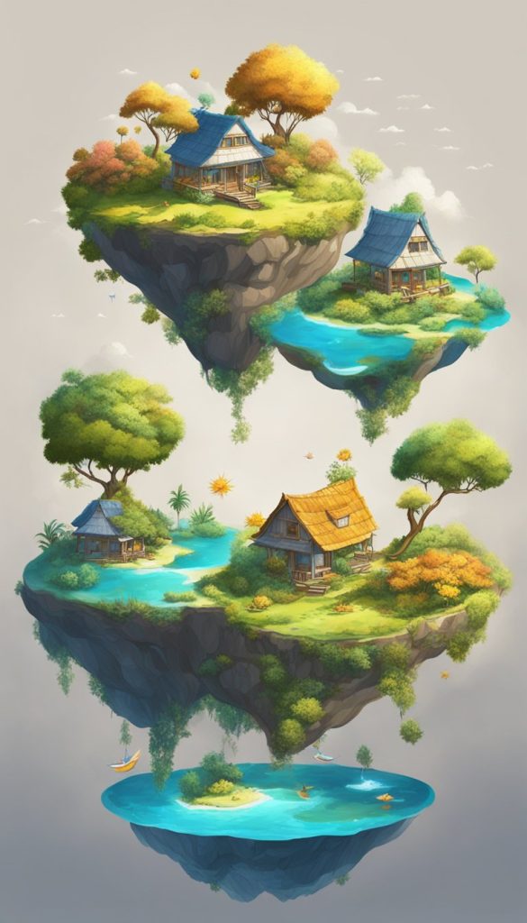 25 Floating Islands Fantasy Art Ideas: Unleash Your Imagination