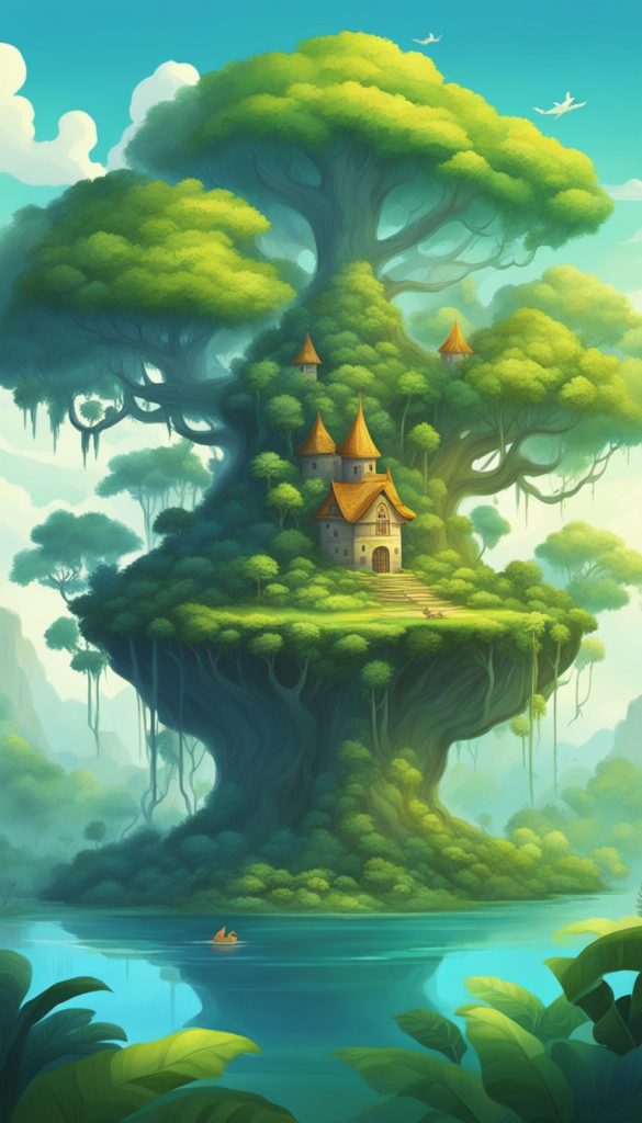 25 Floating Islands Fantasy Art Ideas: Unleash Your Imagination